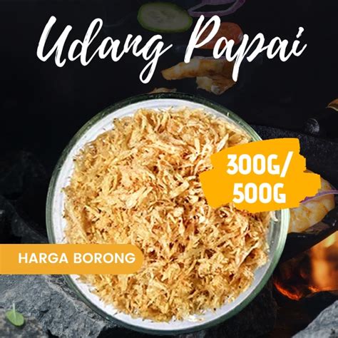 Udang Geragau Udang Papai Udang Bubuk Udang Geragau Kering Udang Kapai