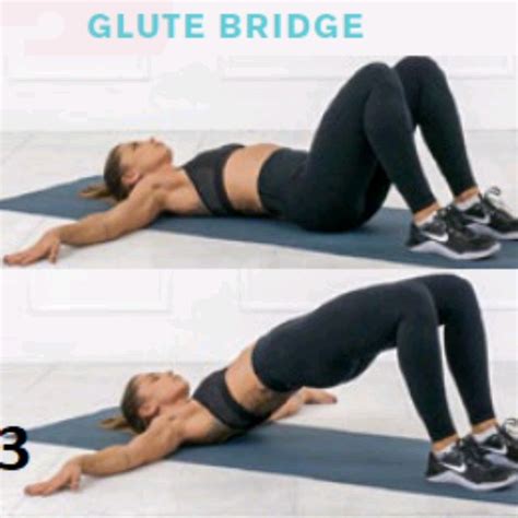 Glute Bridge By Lily Rinehart Mann Exercise How To Skimble
