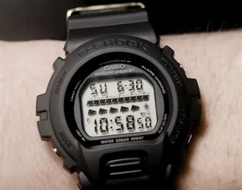 G Shock Dw 6600 Positive Display Rgshock