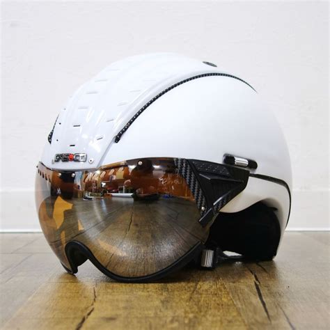 Yahoo オークション カスコ CASCO バイザー付き スキー ヘルメット S