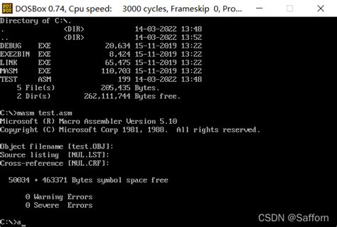 Win1064位安装汇编环境masmmasm64位 Csdn博客