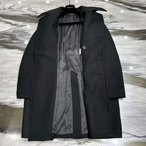 Buy Replica Dsquared2 Double Breasted Wool Coat Buy Designer Bags