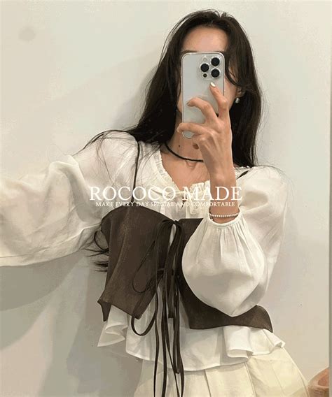 로코코 [🖤러블리템 하객룩 여리여리🖤]멀시 레이어드 슬리브리스 R