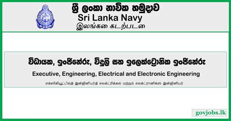 Executive Engineering Electrical And Electronic Engineering Sri