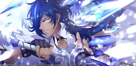 Kaeya Fan Art Art By Me Genshin Impact Amino