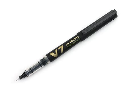 Pilot V7 Hi-Tecpoint Cartridge System Rollerball Pen - Medium Point ...