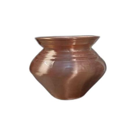 Plain Round Copper Pooja Lota Size Inch Capacity Ml At Piece In Mathura