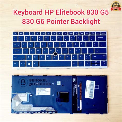 Keyboard HP Elitebook G G G G Pointer Backlight Shopee Malaysia