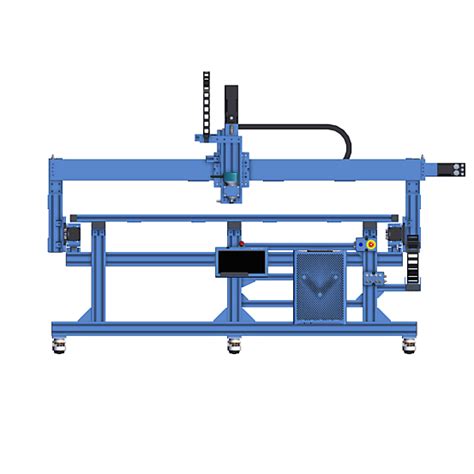 Large Milling Machine Table Router Configuration Vention