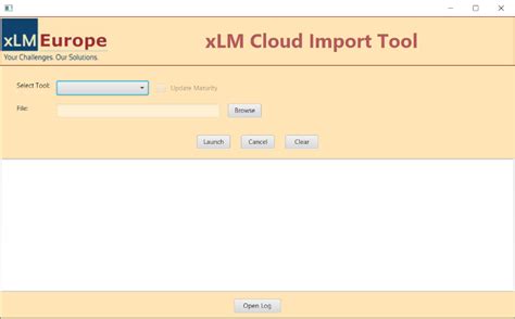 XLM CLOUD IMPORT TOOL XLM Solutions