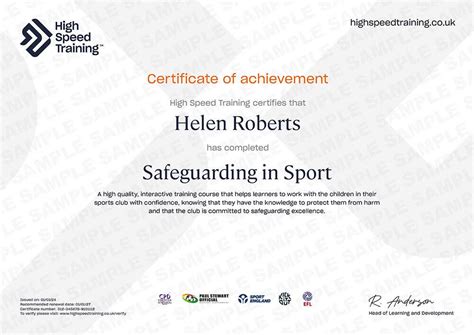 Safeguarding In Sport Course Survivor Led Safeguarding Training