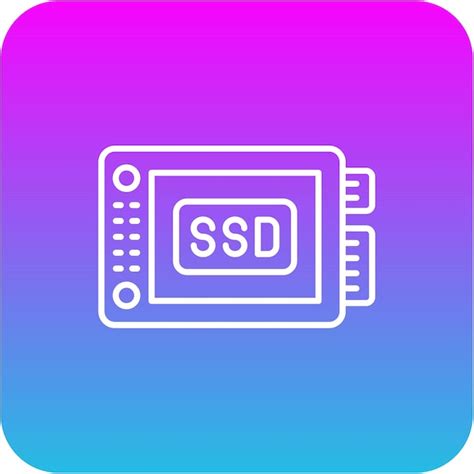 Premium Vector Ssd Icon