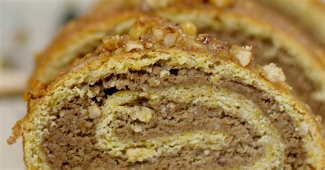 Kuchnia Paulettes Rolada Orzechowa Ala Snickers