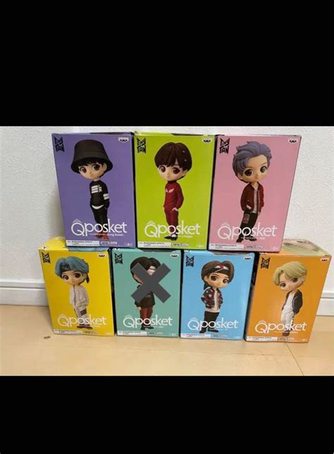 タイニータン Bts Qposket フィギュア コンプリートセット By メルカリ