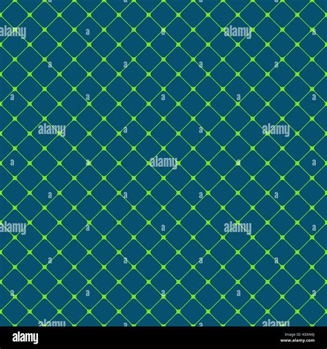Seamless Rounded Square Grid Pattern Background Vector Design From Diagonal Squares Stock