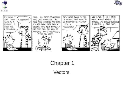 ppt chapter 1 vectors vector definition a quantity that has two