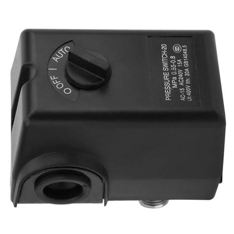 HEG Pressostat Compresseur D Air 4 Voies Ac240V 8Kg Contrle De Pression Précis Cdiscount Bricolage