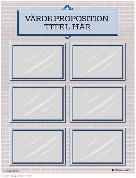 Corporate Value Proposition Mall 3 Storyboard By Sv Examples
