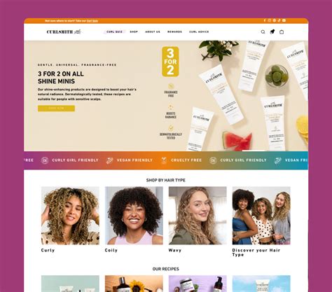 Curlsmith Avada Digital Agency