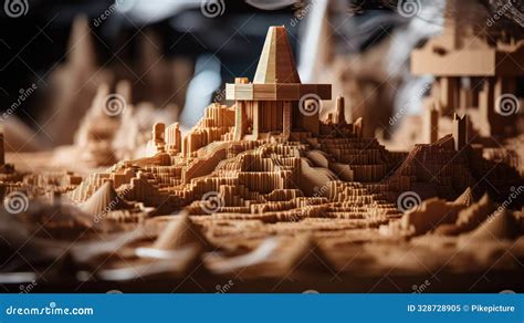 A Complex And Detailed Digital Artwork Featuring An Amalgamation Of