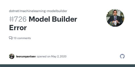 Model Builder Error Issue Dotnet Machinelearning Modelbuilder