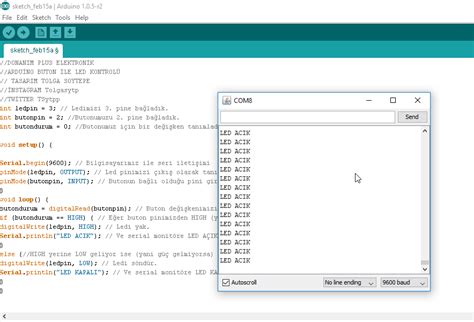 Arduino Buton İle Led Kontrolü Donanım Plus Nasıl Yapılır