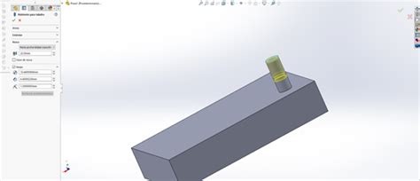 Asistente Para Taladro Stud Wizard En SOLIDWORKS
