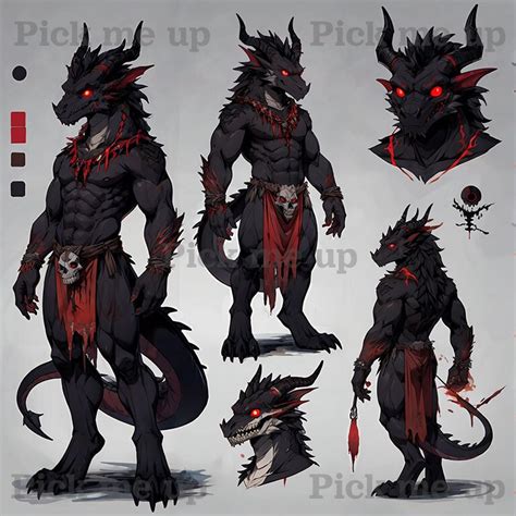 Mythical Adoptable 016 Dragon Edition Fursona Furry Adoptable Furry