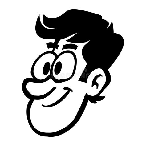 Smiling Man Stock Vector Illustration Of Single Attractive