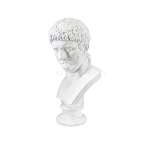 The Bust Of Nero In Plaster
