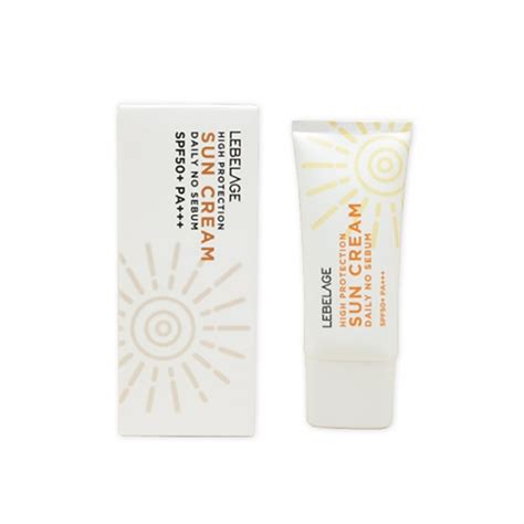 Jual LEBELAGE High Protection Daily No Sebum Sun Cream (SPF50+/PA ...