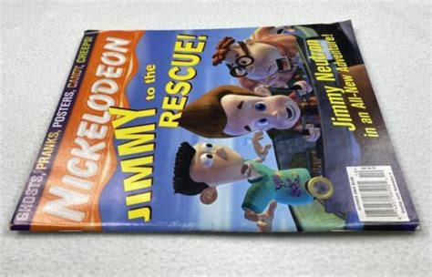 Nickelodeon Nick Magazine October 2003 Jimmy Neutron Scooby Doo Fold