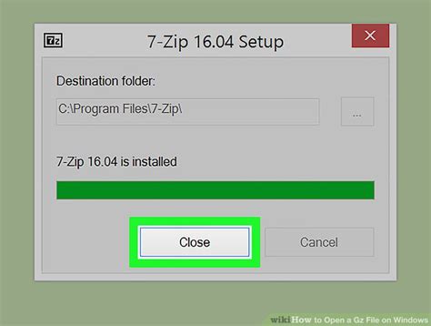 How To Open A Gz File On Windows Steps With Pictures