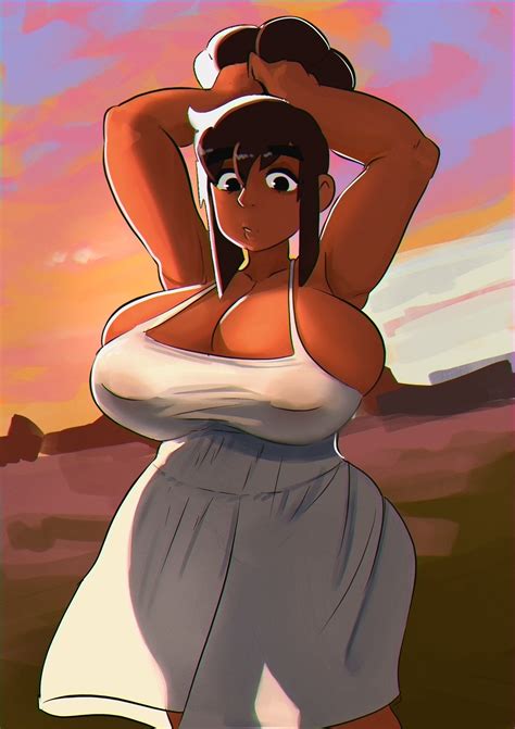Rule 34 1girls Breasts Breasts Bigger Than Head Brown Hair Dand U