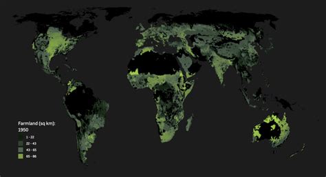 Running Out Of Space To Grow Food Flowingdata