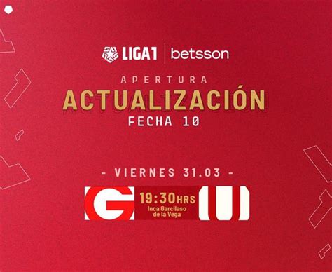 Universitario de Deportes vs Deportivo Garcilaso Liga confirmó cambio de eNoticias Perú