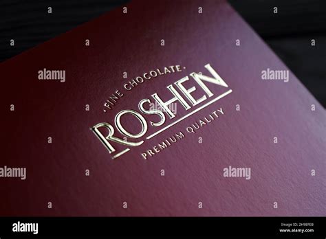 Kharkov Ukraine January 11 2021 Rochen Chocolate Candies Box