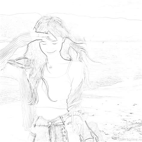 Python Cv2 彩色图转素描：just For Fun使用cv2图片转换成素描风格 Csdn博客