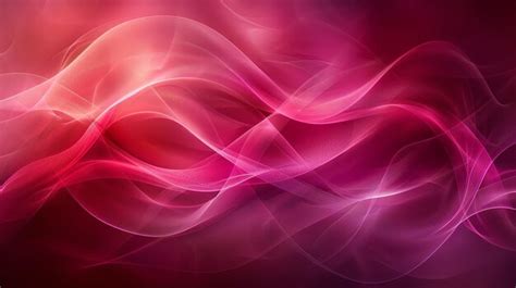 Abstract Pink And Purple Waves Dynamic Fluid Flow Background For Digital And Print Design