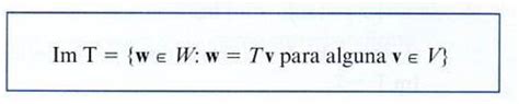 Álgebra Lineal 5 2 Núcleo e imagen de una transformación lineal