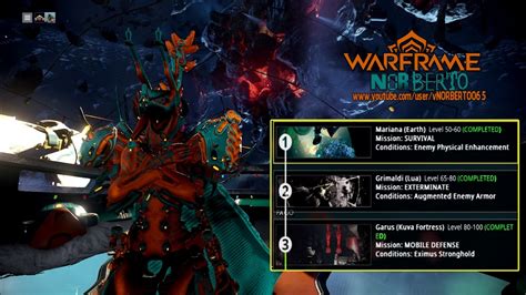 Warframe Inaros Defeat Councilor Vay Hek S Forces Sortie YouTube