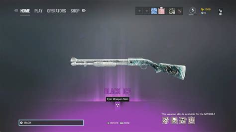 Black Ice Skin Rainbow Six Siege Amino