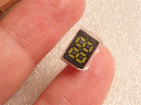 Teeny Tiny Ultra Miniature 2 Digit 7 Segment Display Buy 7 Segment Gogotronics Hobby