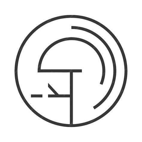 Pantalla De Radar Con Líneas Y Semicírculo Vector Premium Generado Con Ia