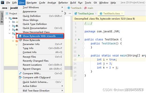 Idea安装jclasslib查看字节码51cto博客jclasslib