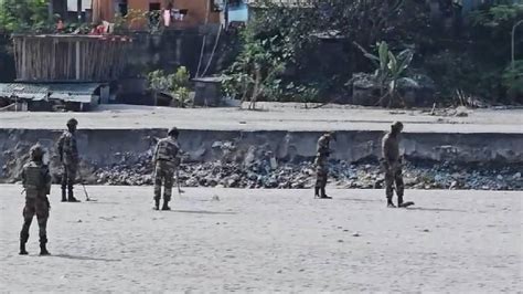 Sikkim Flash Floods Army Warns Against Handling Washed Away Ammunition