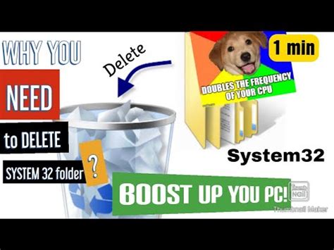 WHAT HAPPENS IF YOU DELETE SYSTEM 32 FOLDER YouTube