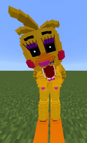 Naked Fnaf Toy Chica Resource Pack For Minecraft Bedrock Edition Dany Fox Misc Adult Mods