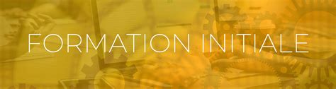 Formation Initiale
