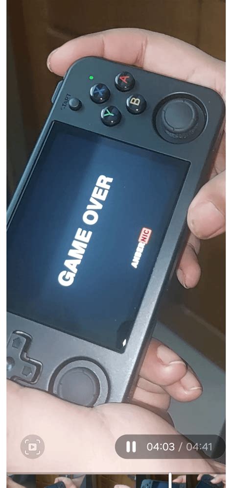 Please Help Urgent Game Over Anbernic Screen Rrg35xx